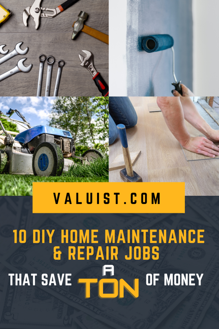 10 DIY Home Maintenance and Repair Jobs That Save a Ton of Money – Valuist